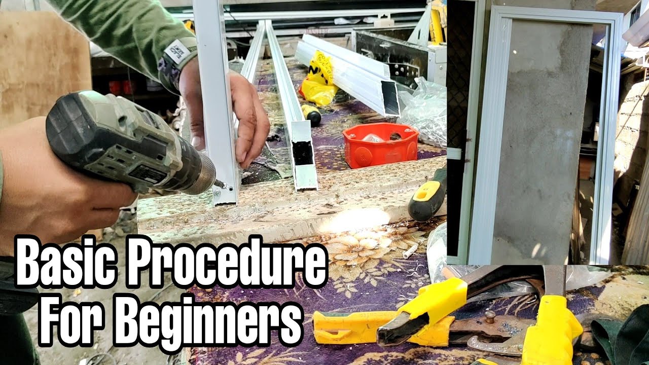 How to Assemble Alco Screen Door? Basic Procedure sa pagdugtong ng Alco ...