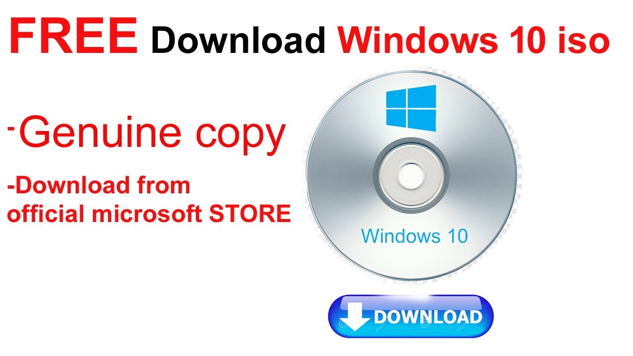 18: How to download Genuine copy of windows 10 iso for free - YouTube