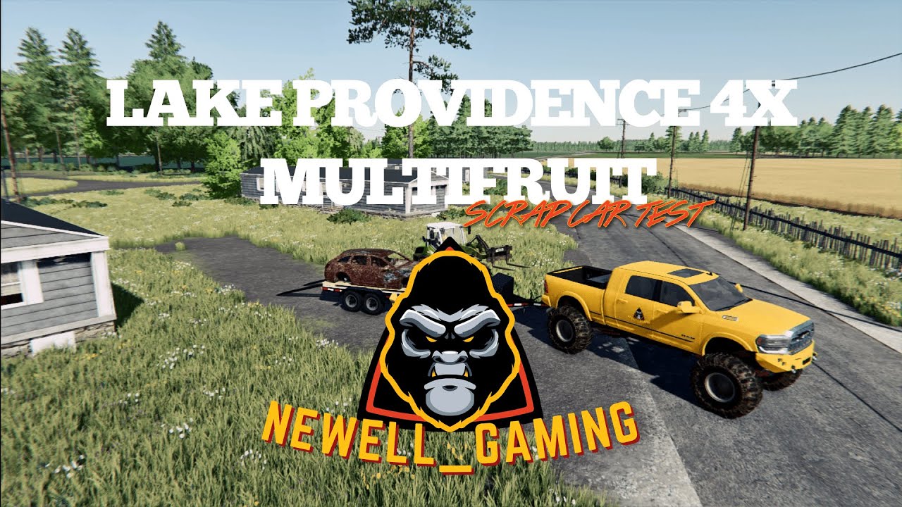 Lake Providence La 4x (FS22) Scrap Car Test - YouTube