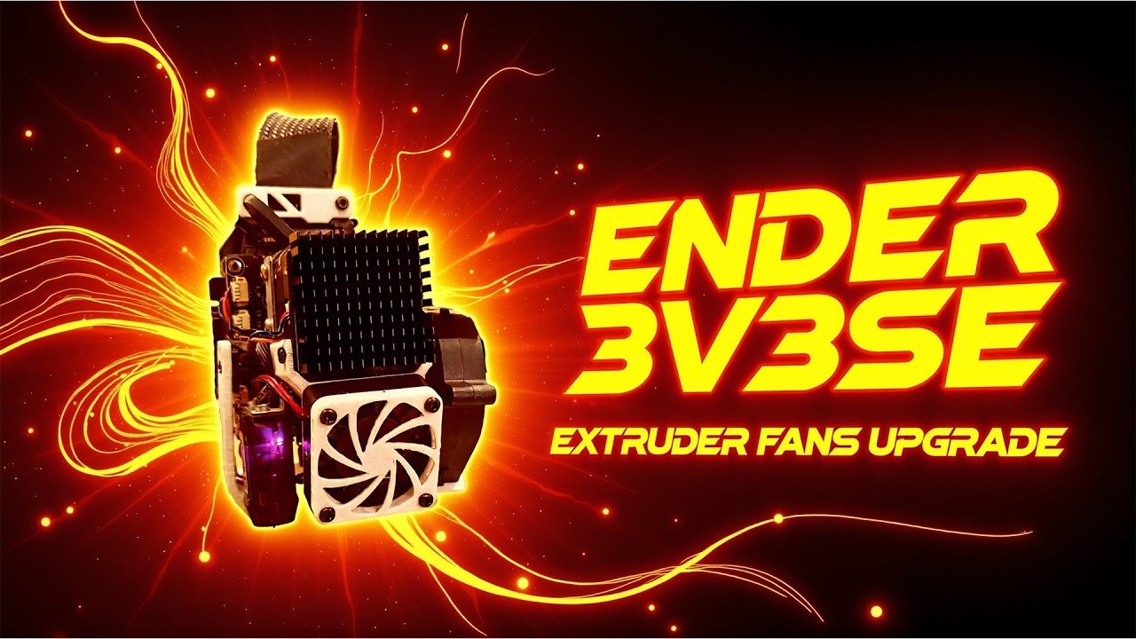 Ender 3 V3 SE 4010 & 5015 Fans Upgrade (Budget Edition) 💵 - YouTube