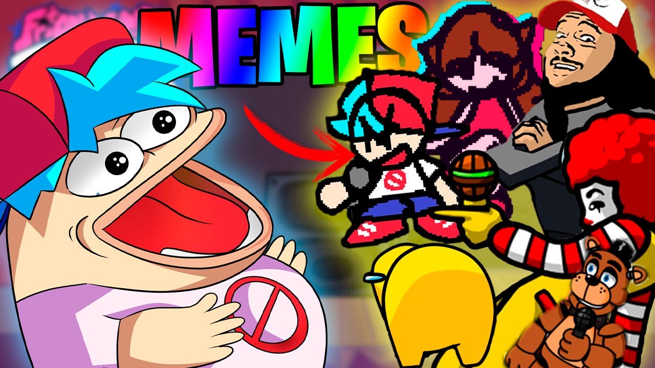 👀 Así son los MODS MEMES del FRIDAY NIGHT FUNKIN'!! BAD, FNAF, AMONG US ...