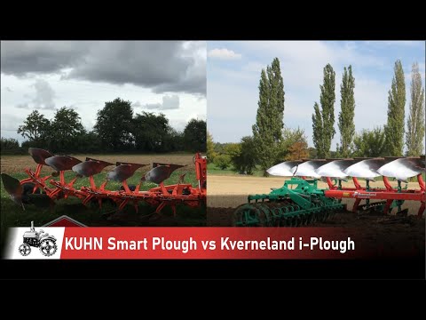 KUHN Smart Plough vs Kverneland i-Plough | TractorLab - YouTube