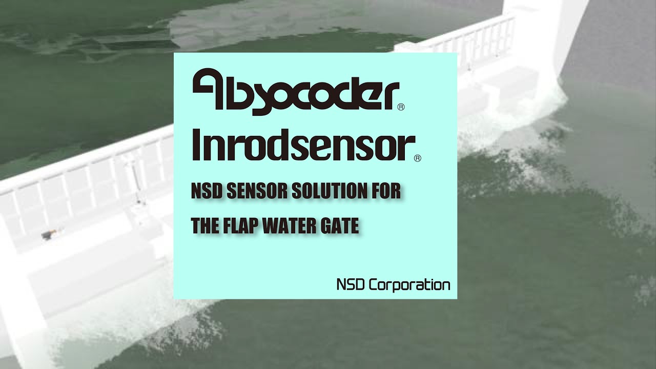 NSD Sensor Solution for the Flap Water Gate - YouTube