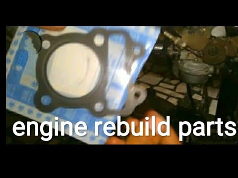 Platina engine rebuild parts - YouTube