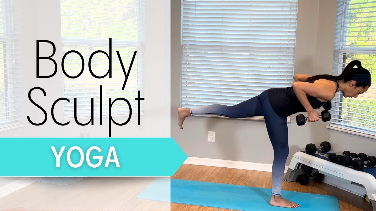 The Perfect Workout Yoga Sculpt Full Body Tone with Weights - YouTube