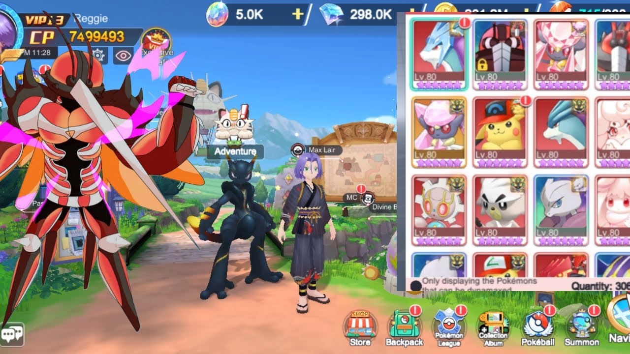 Master legends pocket Dynamax mega buzzwole account show case ...