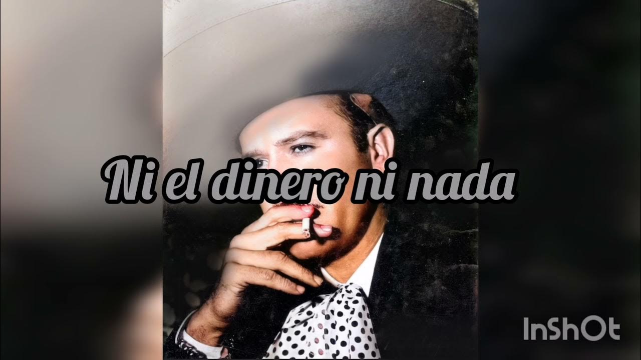 Ni el dinero ni nada Remastered karaoke Pedro infante - YouTube