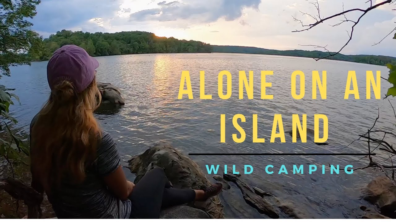 Alone on an Island- Wild Camping - YouTube