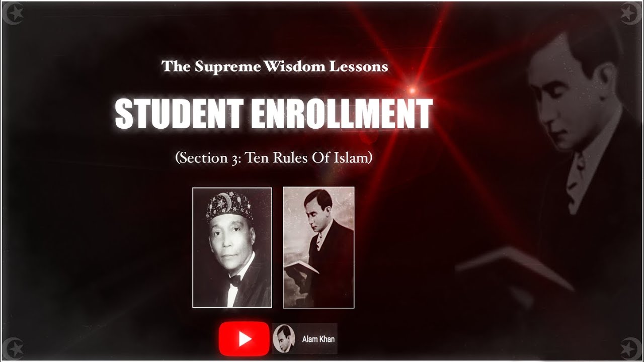 Student Enrollment (Supreme Wisdom Lessons by WD Fard) [Best Version ...