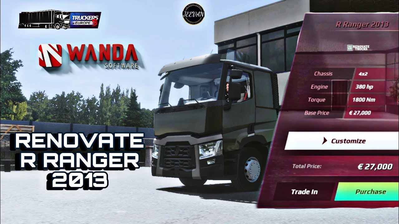 Buying! Renovate R Ranger 2013 Truck, truckers of europe 3 new update ...