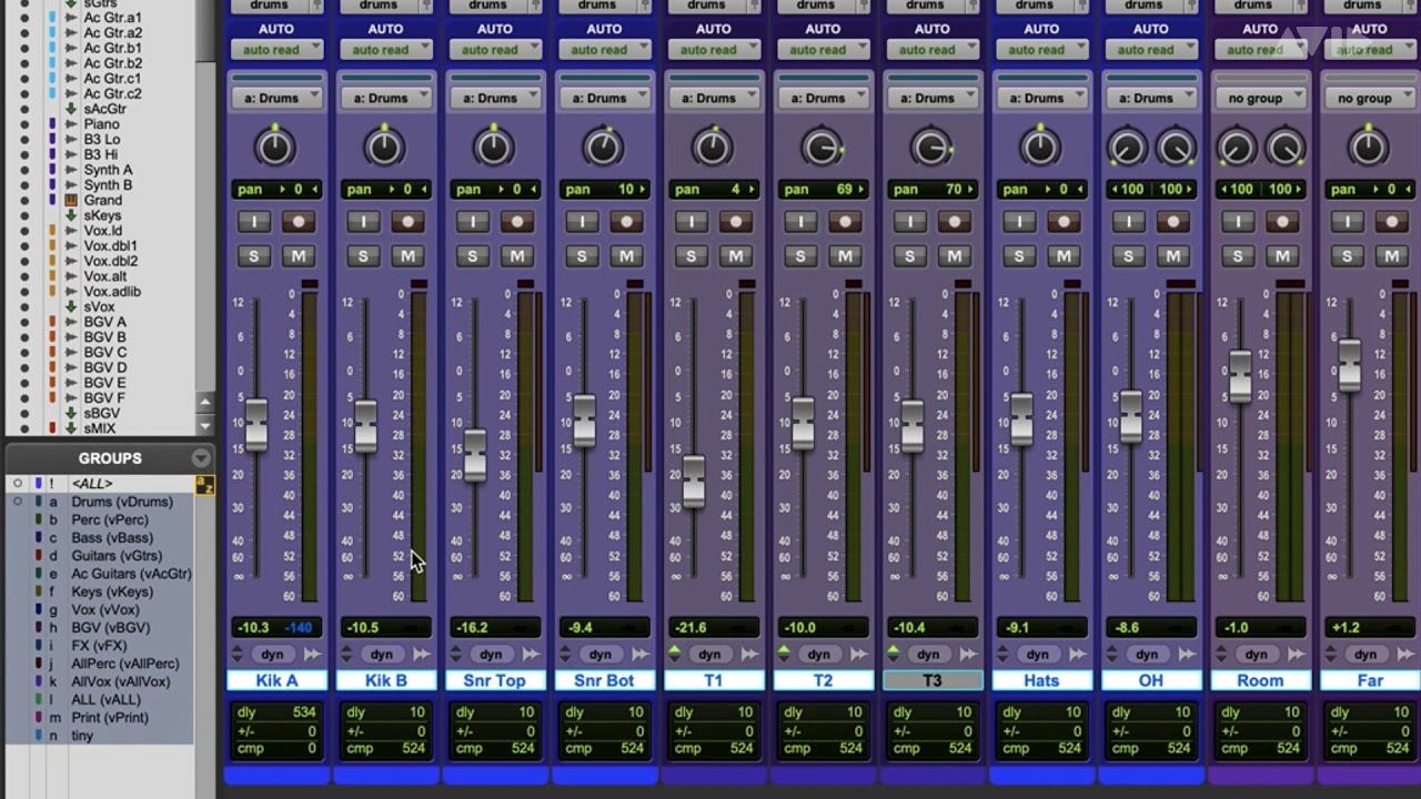 Pro Tools Tech Tip — Quick Modify Groups - YouTube