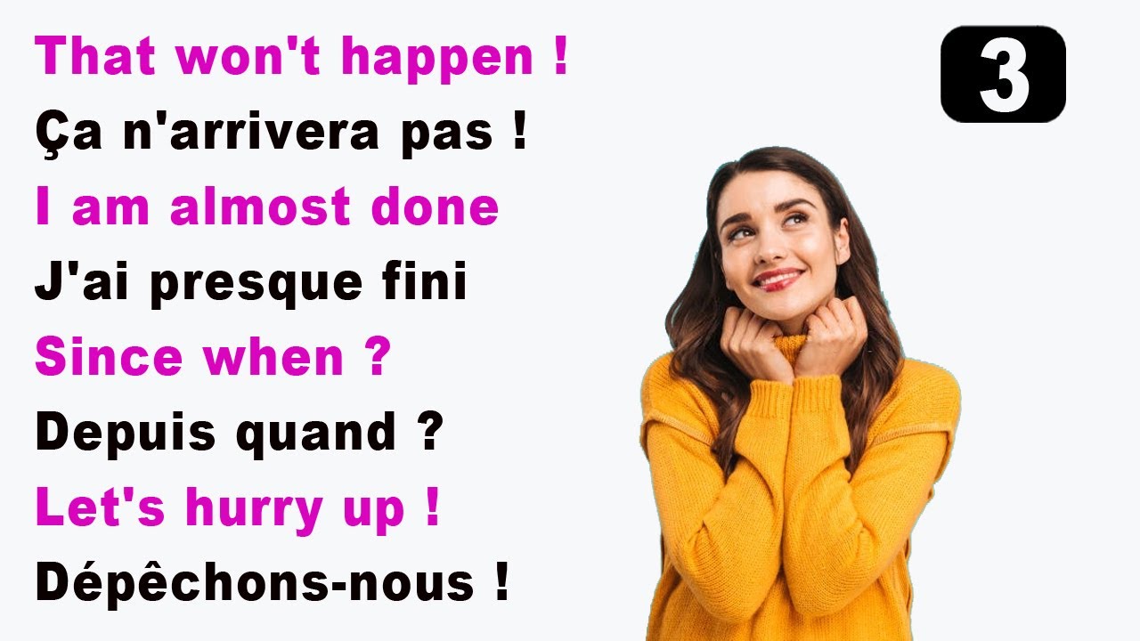 70 Super Phrases très Utiles en Anglais | 70 Awesome Very Useful ...