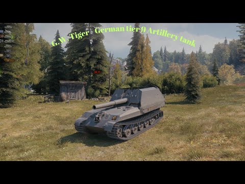 G.W. Tiger - German tier 9 Artillery tank - World of Tanks - YouTube