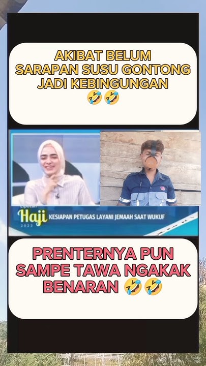 BIKIN NGAKAK PRESENTERNYA 🤣🤣 #videohiburan #gudanghiburan #memengakakkocak #lucu #funny - YouTube
