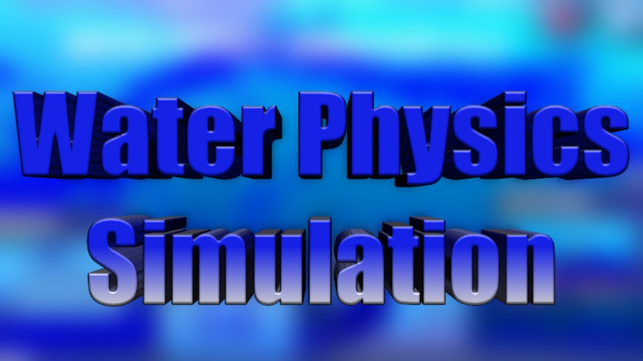 Обзор на игру Water Physics Simulation - YouTube