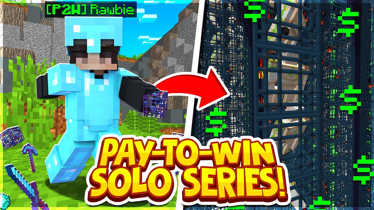 THE START TO THE *P2W* SOLO SERIES! (RICH) | Minecraft Factions ...