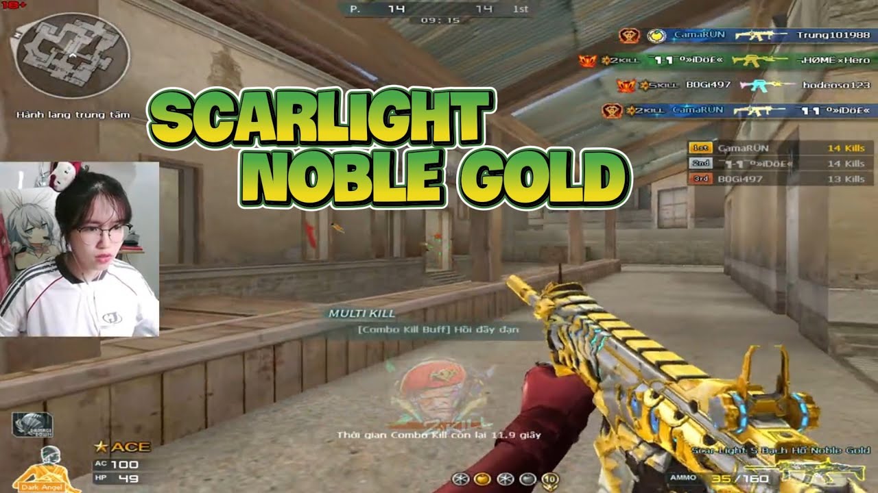 ( Đột kích ) ScarLight Noble gold có ngon hông ?? | Lâm Tâm Châm - YouTube