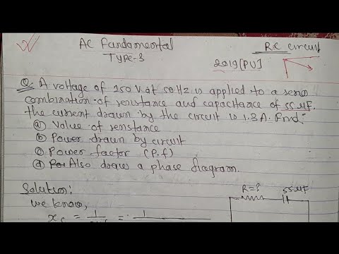 AC-Fundamental numerical type-3 Basic Electrical Engineering BE first ...