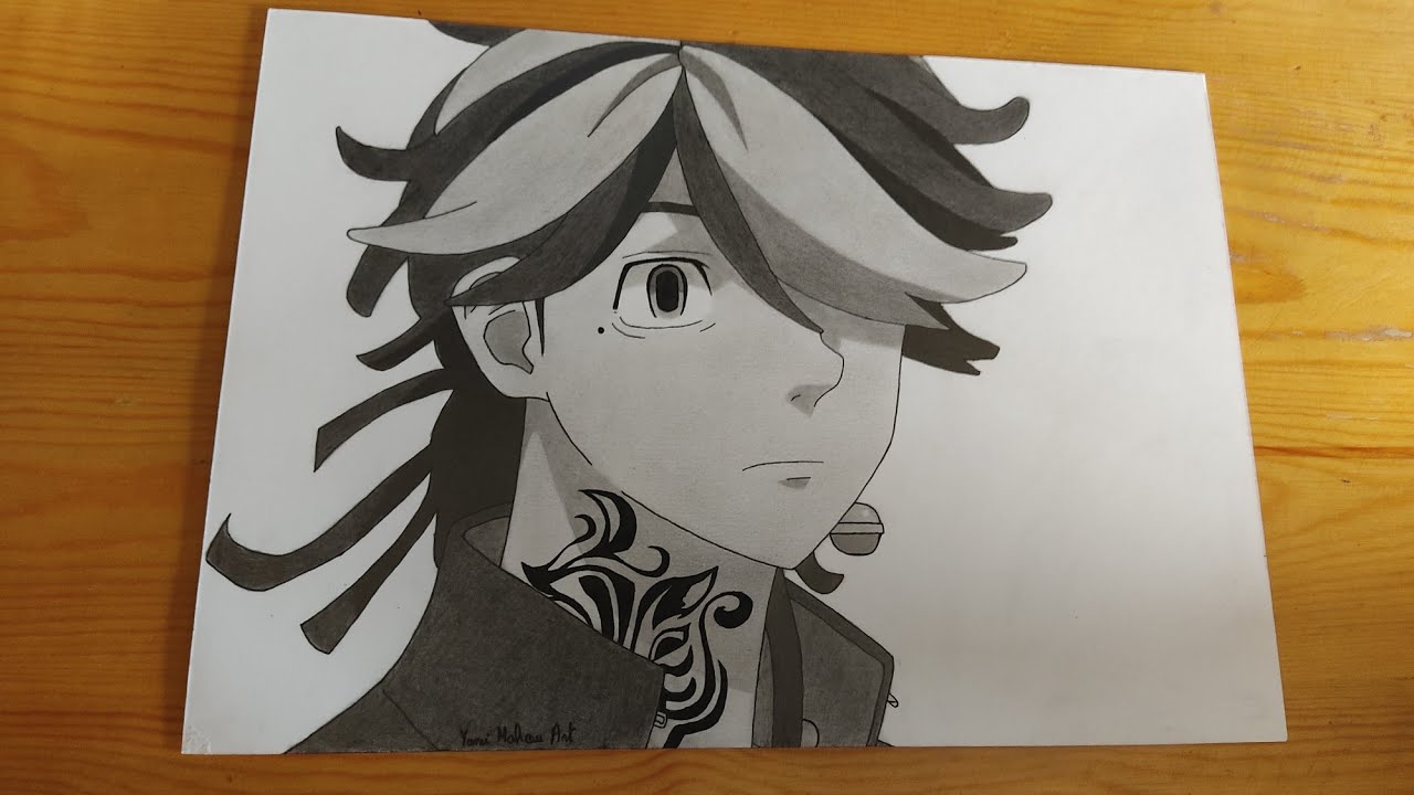 Drawing Kazutora Hanemiya | Tokyo Revengers - YouTube