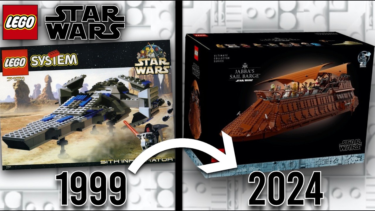 EVERY LEGO Star Wars Set Ever Made! 1999-2024 - YouTube