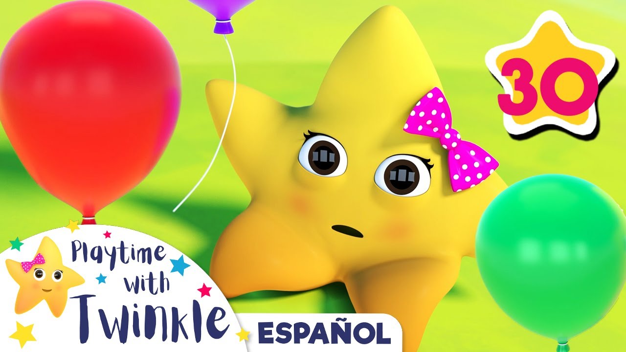 Los Globos de Colores - Aprender con Twinkle | Canciones Infantiles ...