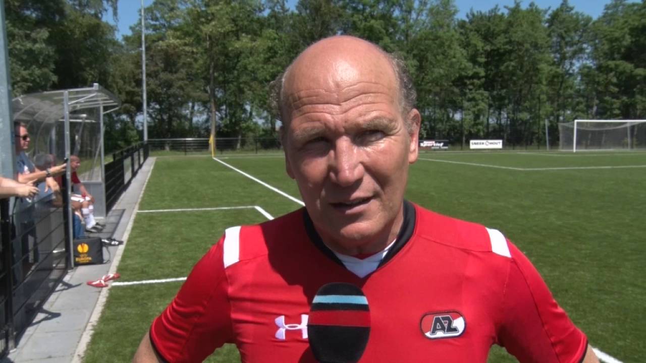 Henk van Rijnsoever over de replay tussen oud-AZ en oud-Ipswich Town FC ...