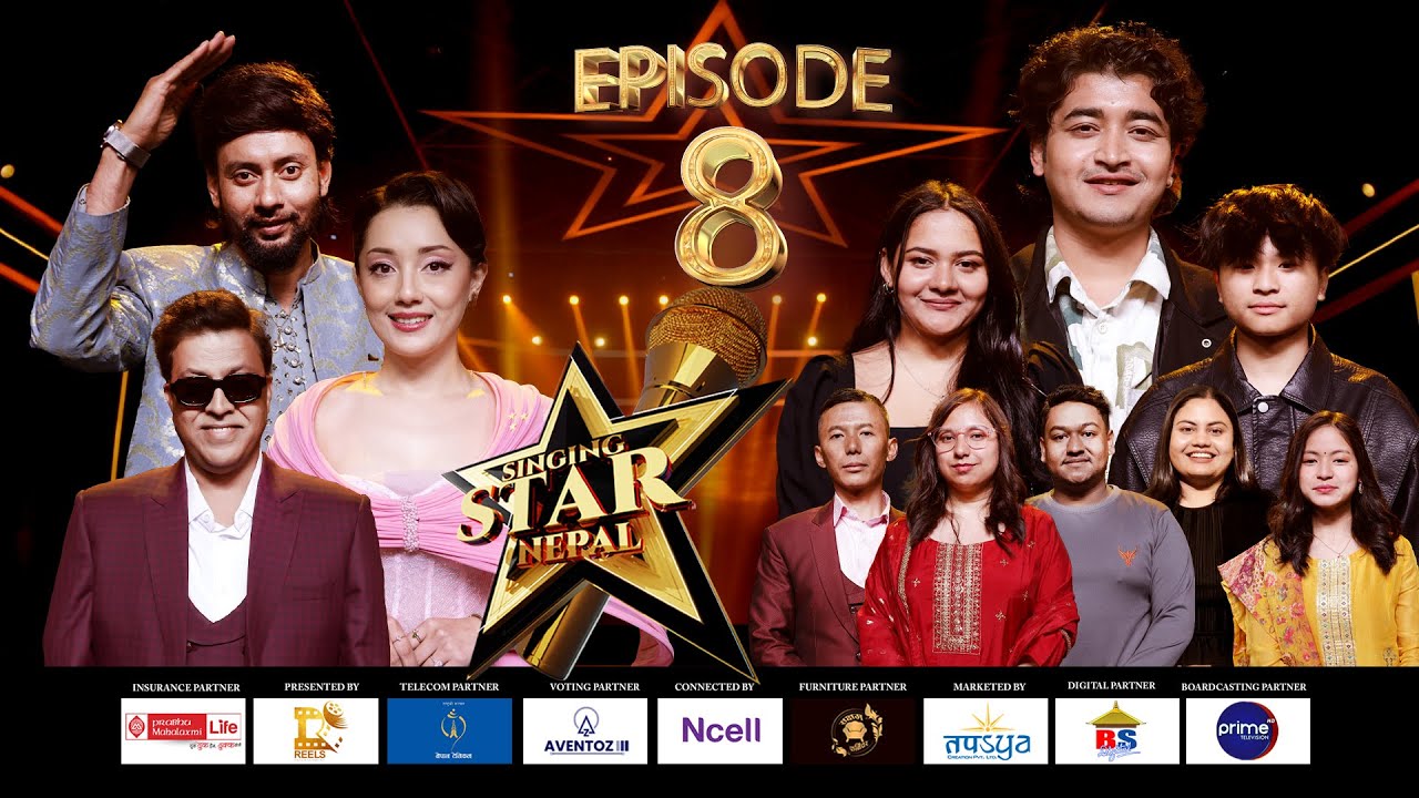 SINGING STAR NEPAL | EPISODE 8 | GRAND PREMIER | SANUP PAUDEL ...