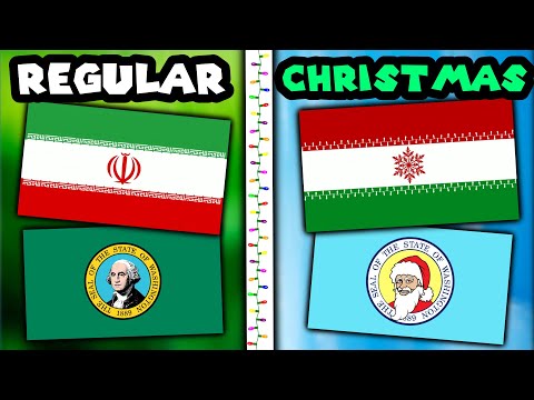World Flags, but It’s Christmas 🎅🚩| Holiday Flag Redesigns