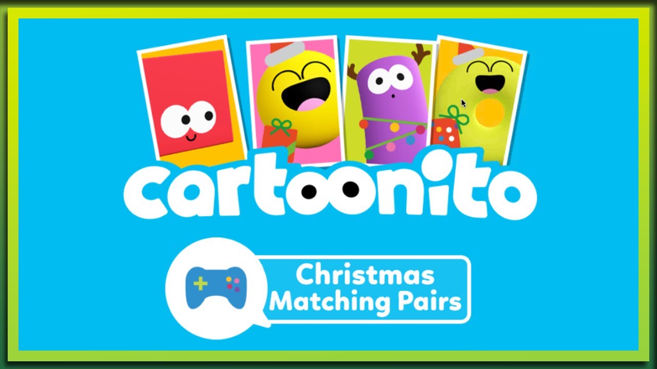 Cartoonito Christmas Matching Pairs - YouTube