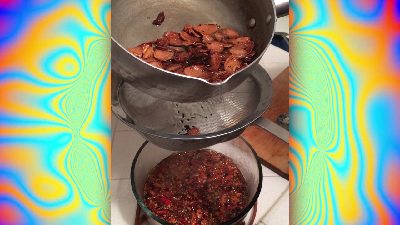 Awesome ASMR and Chinese style Cooking!!! - MALA Hot Chili Oil ...