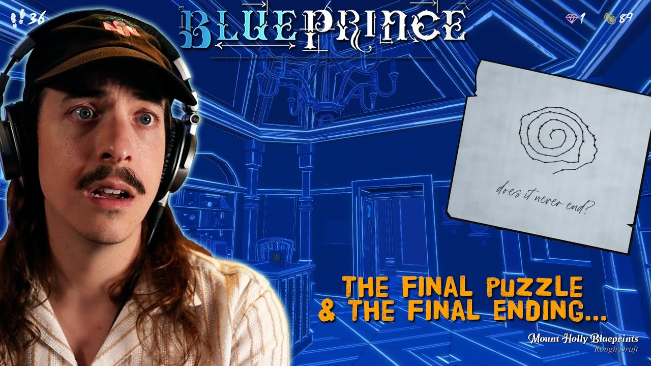 100 HOURS LATER AND IT'S FINALLY OVER | Blue Prince - Part 39 (End ...