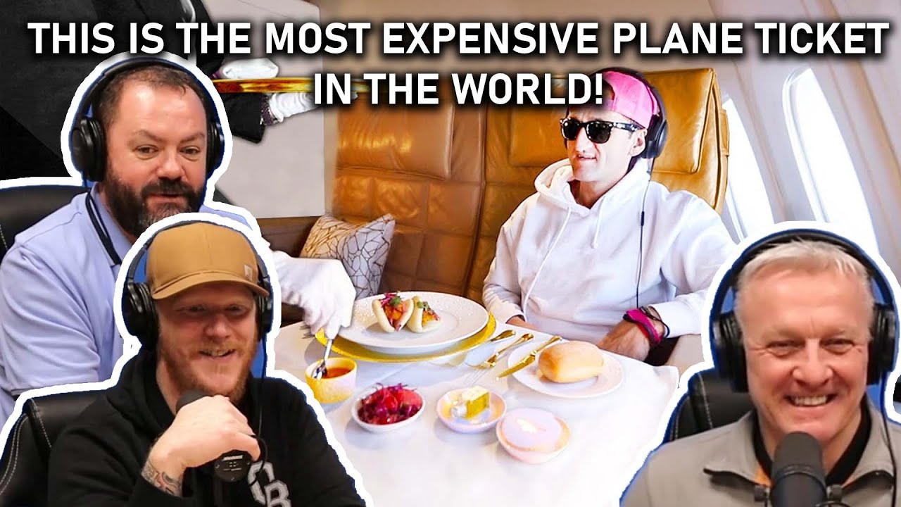 THIS IS THE MOST EXPENSIVE PLANE TICKET IN THE WORLD REACTION | OFFICE ...