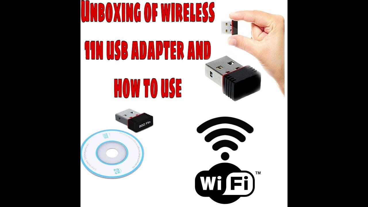 Unboxing of wireless 11n usb adapter and how to use - YouTube