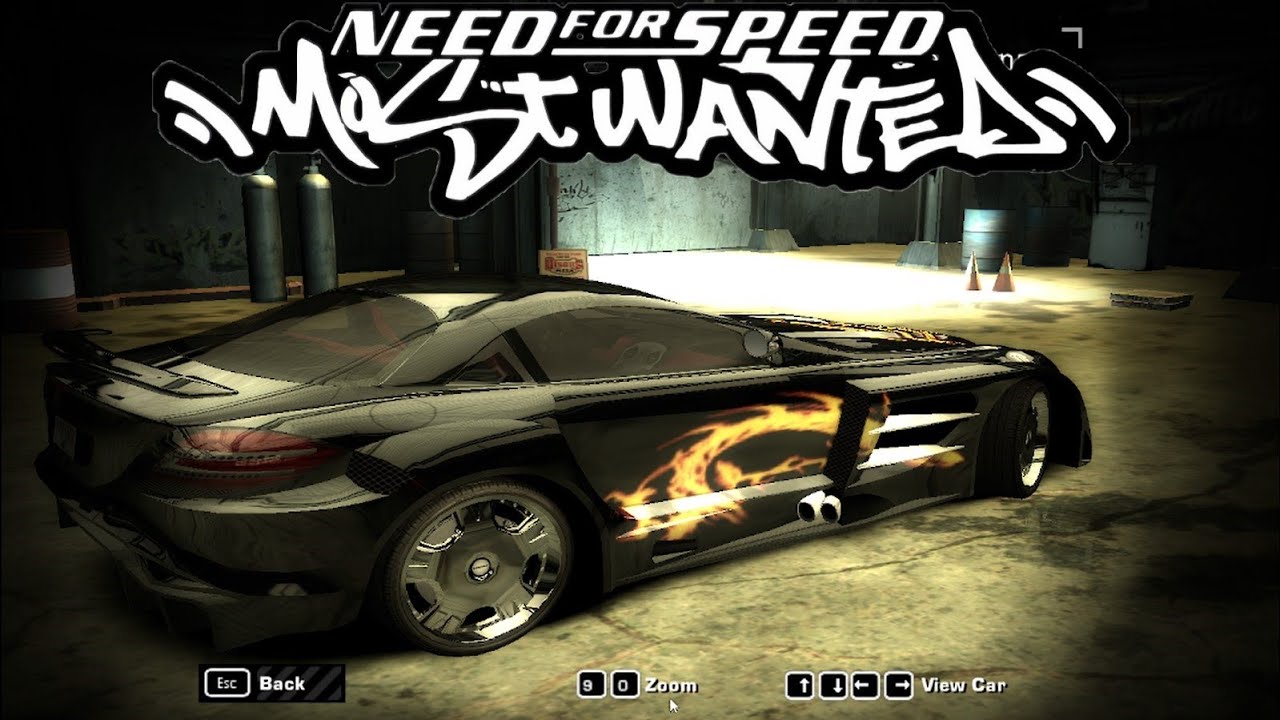 Mercedes-Benz SLR McLaren final - NFS MW! Blacklist 1 race 1 - YouTube