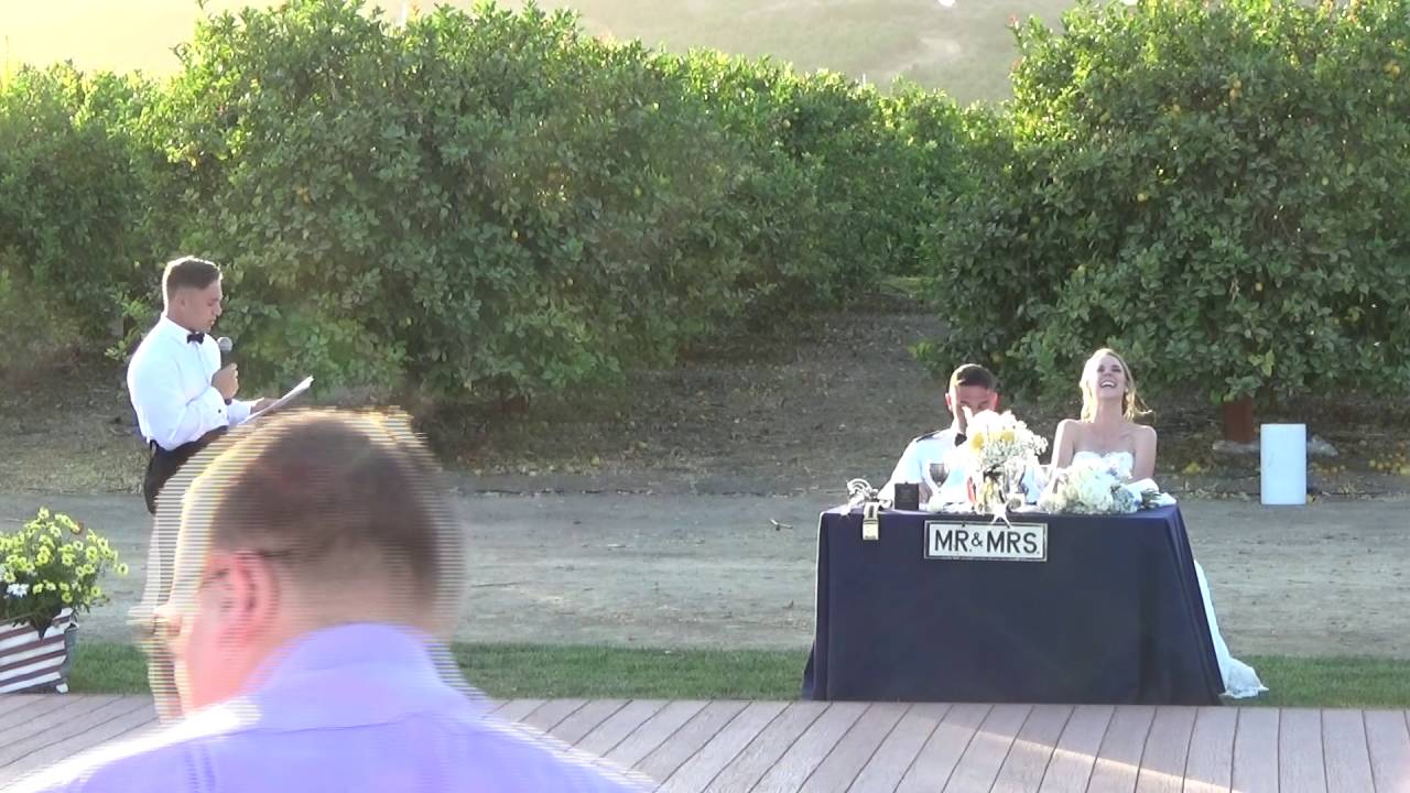 BEST Best Man speech EVER! - Connor Chaney Honors Tyler and Devin ...