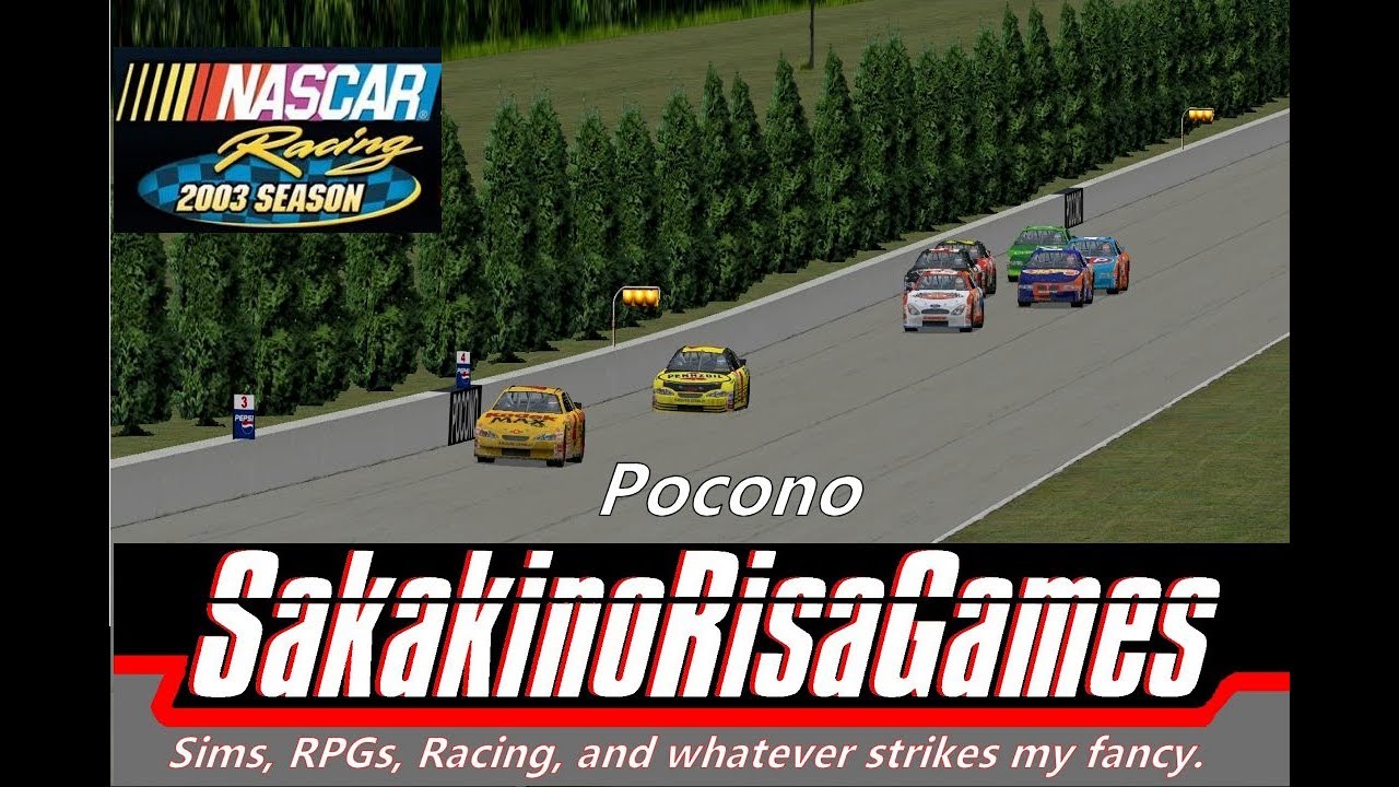 NASCAR Racing 2003 Season: 2000 Mod - Pocono - (Season Championship ...