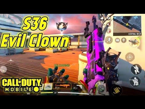Cod Mobile S36 Evil Clown Gameplay ! - YouTube