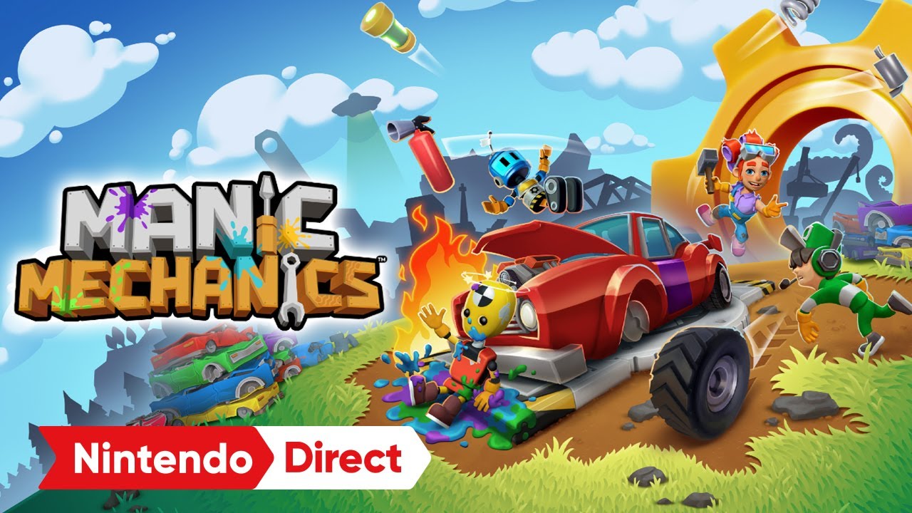 Manic Mechanics （マニック・メカニクス） [Nintendo Direct 2023.6.21] - YouTube