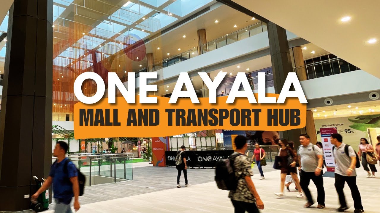 One Ayala Mall And Transport Hub Walking Tour 2023 Hd Makati