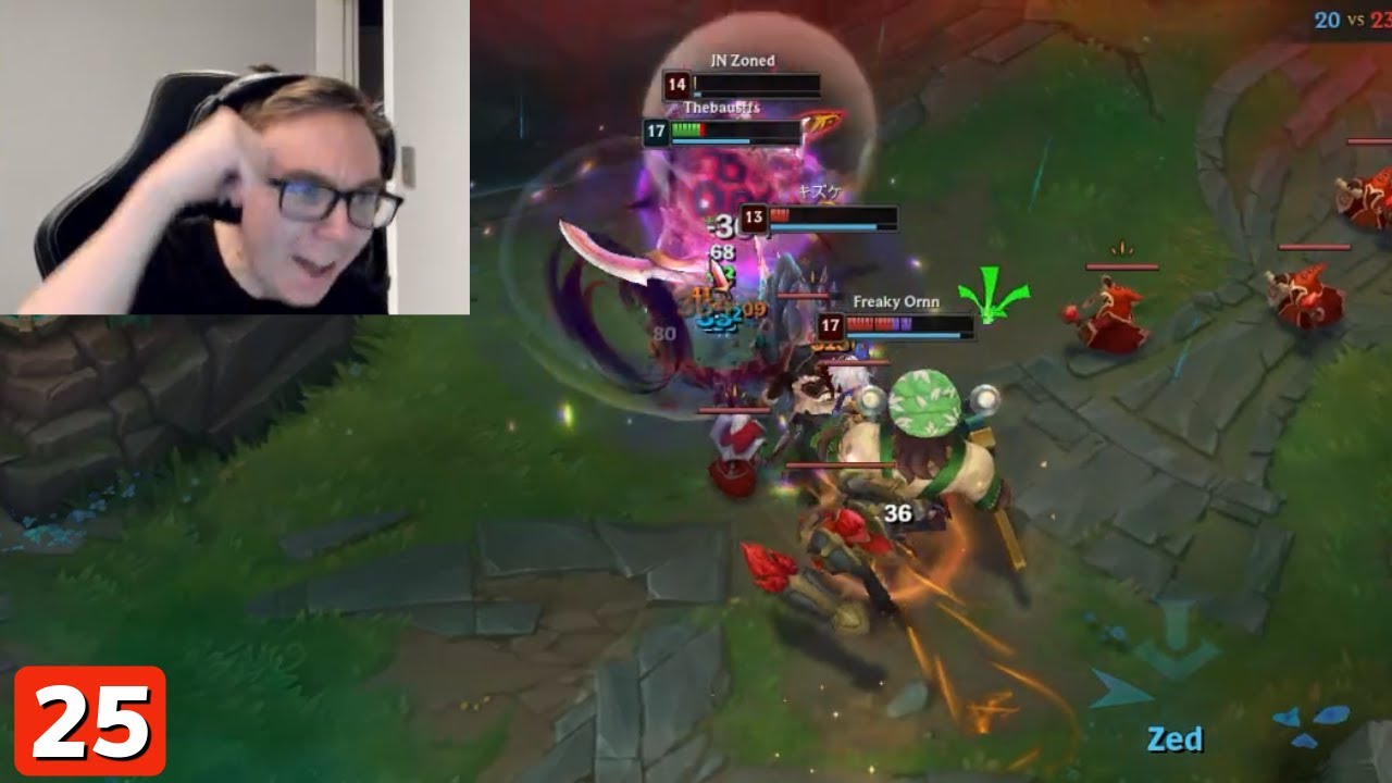 Amazing Thebausffs Outplay - Most Watched League of Legends Clips Today ...