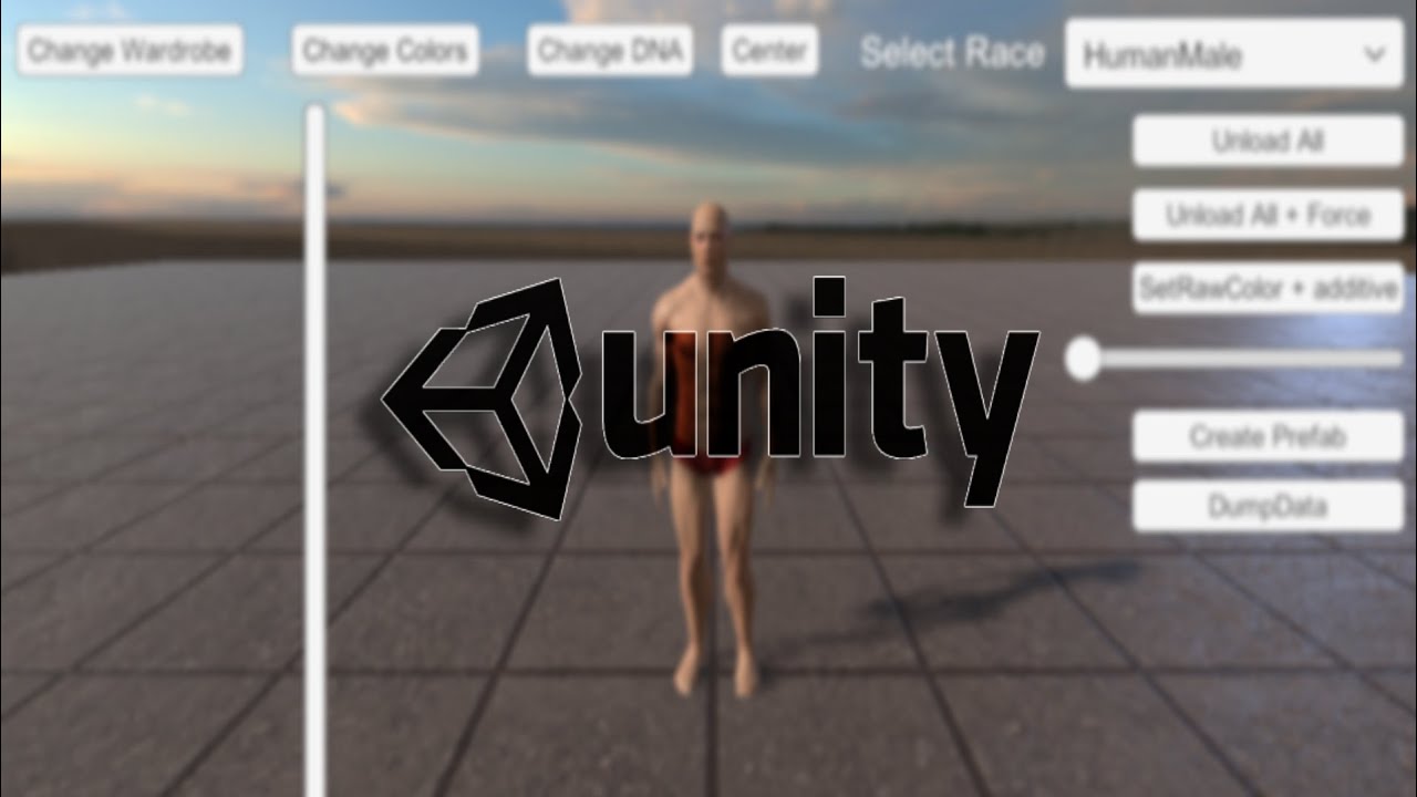 Character Customization in Unity Engine 2023 l l Devendra Rane - YouTube