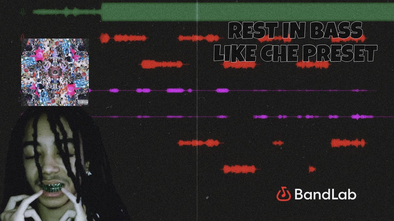 i tried to rest in bass like che 🫨🔥 *free #bandlab presets in descr* # ...