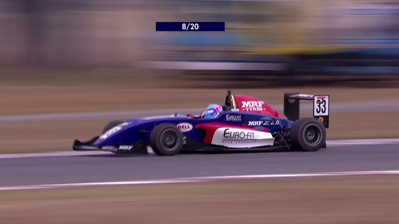 Dylan Young 2019 MRF Challenge Highlights: Chennai Race 1 - YouTube