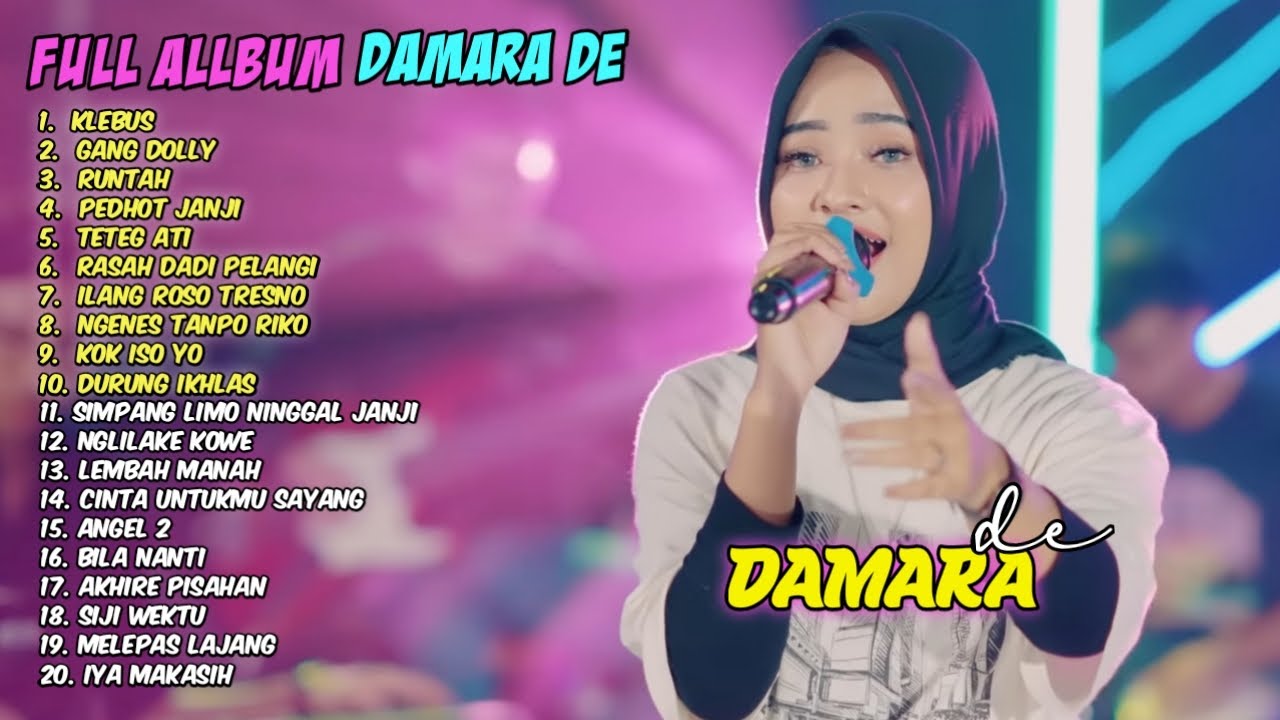 FULL ALBUM DAMARA DE TERBARU, TERPOPULER 2022 II LANGITE PETENG UDANE ...