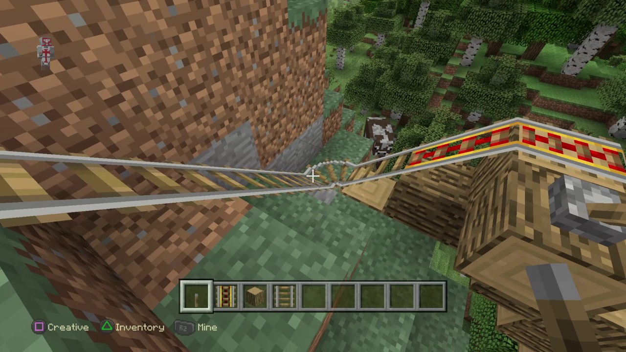 Minecraft: PlayStation®4 Editionroller coster part3 - YouTube