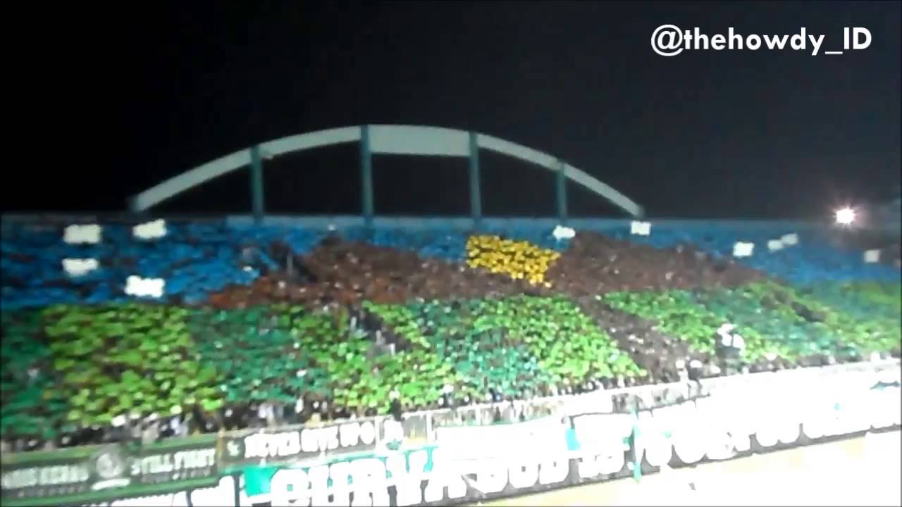 Brigata Curva Sud PSS Sleman Vs Persewon Wondama (HD) Recorded by ...