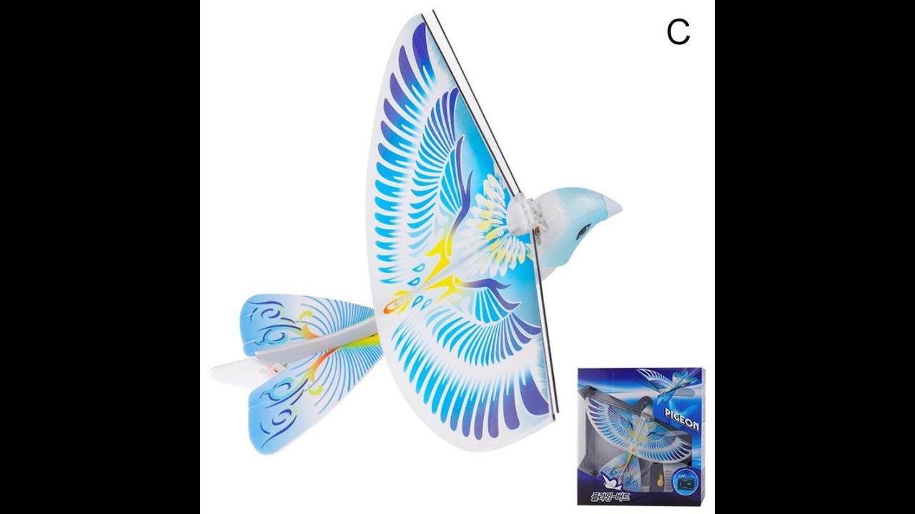 Flying Birds Electronic Mini RC Drone - YouTube