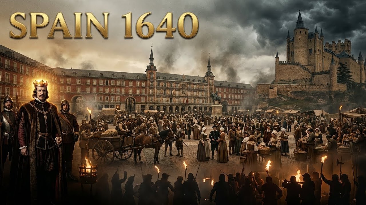 Spain - 1640 (AI Reconstruction) - YouTube