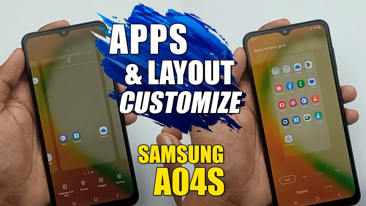 How To Customize Apps & Layout Simply Professionally - Samsung Galaxy ...