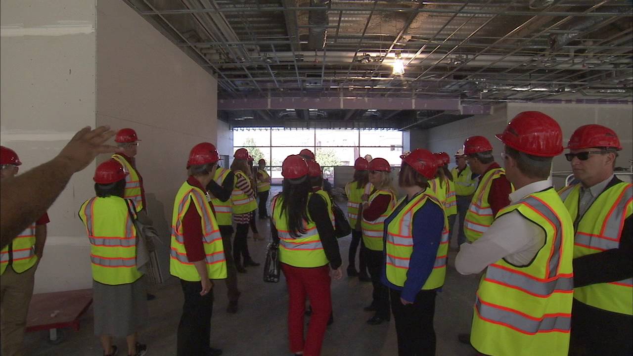 Sneak Peek Inside New CBA Building - YouTube